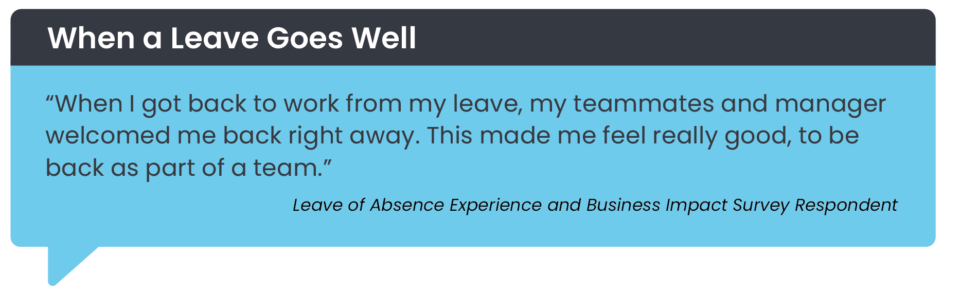 The Leave of Absence Experience and Business Impact Report - AbsenceSoft